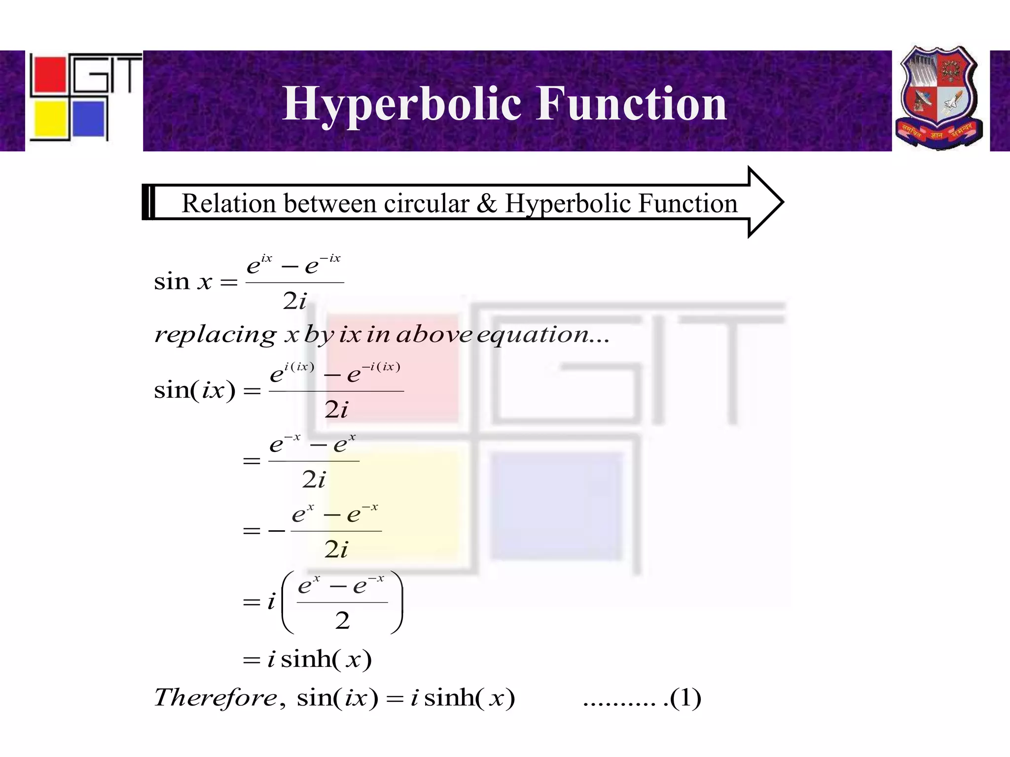 Complex Numbers & Functions | PPTX