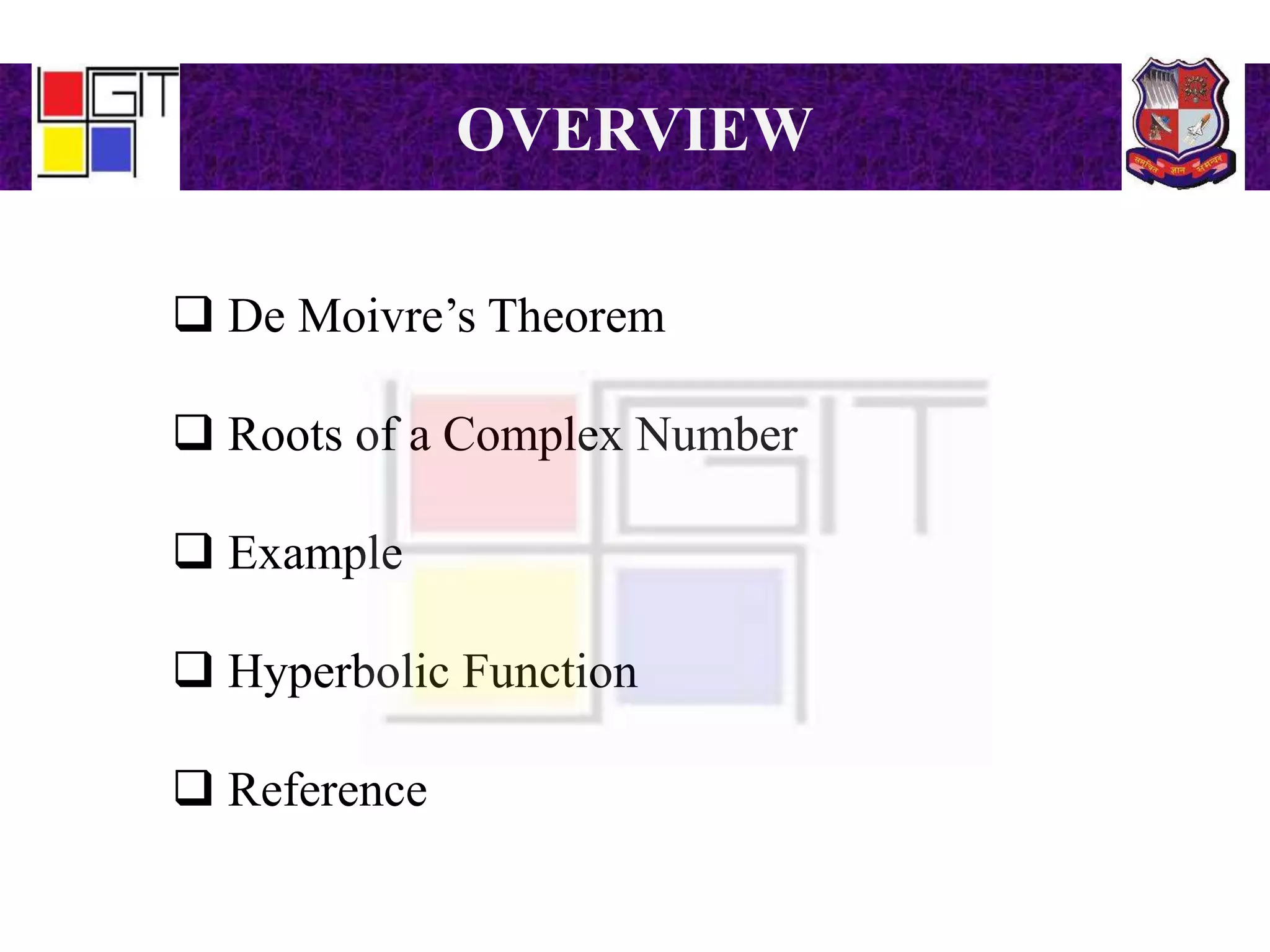 Complex Numbers & Functions | Ppt