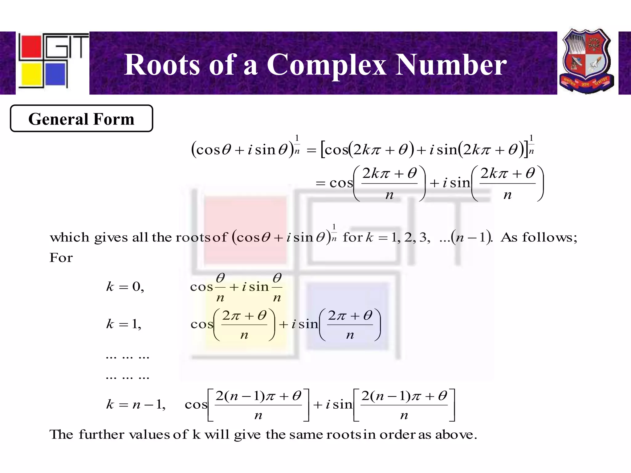 Complex Numbers & Functions | PPTX
