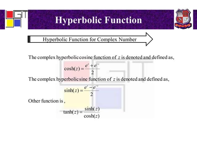 Complex Numbers & Functions | PPTX | Physics | Science