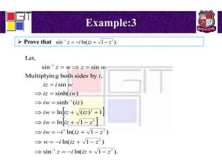 Complex Numbers & Functions | PPTX | Physics | Science