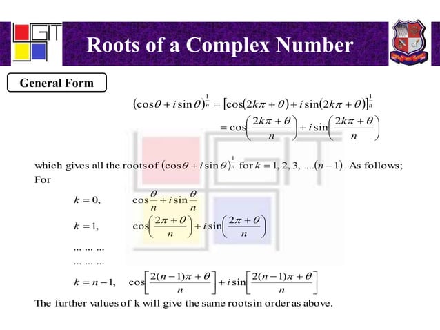 Complex Numbers & Functions | Ppt