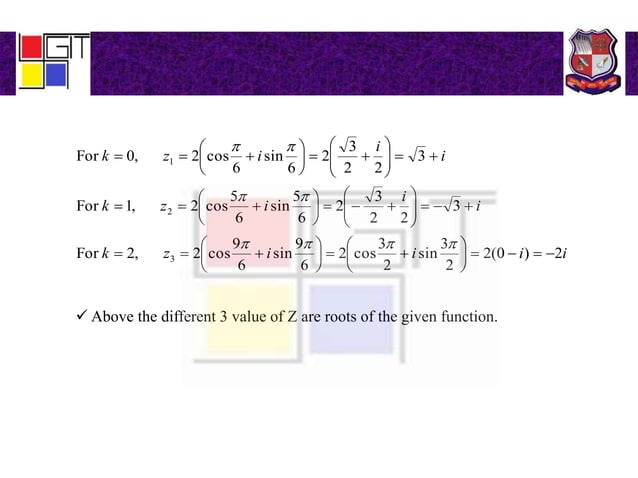 Complex Numbers & Functions | PPTX | Physics | Science