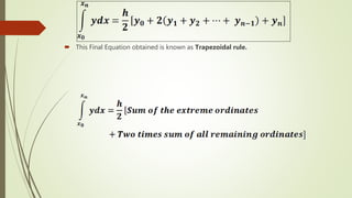 Numerical integration | PPTX