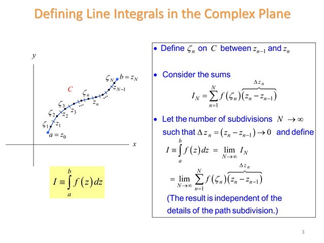 countor integral | PPTX | Physics | Science