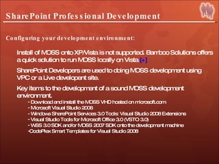 CVNUG - Share Point Development | PPT