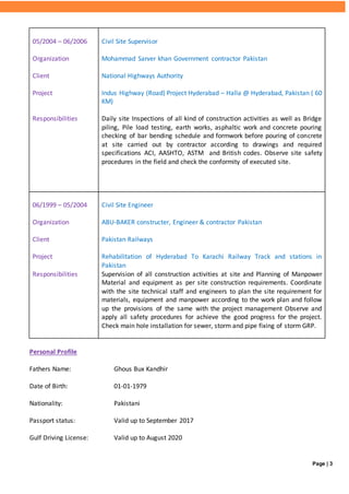 ABDUL MAJID KANDHIR (CIVIL INSPECTOR) | DOCX