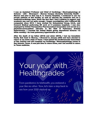 CV OF Dr. David Burkett | Cardiologist and Electrophysiologist . | PDF