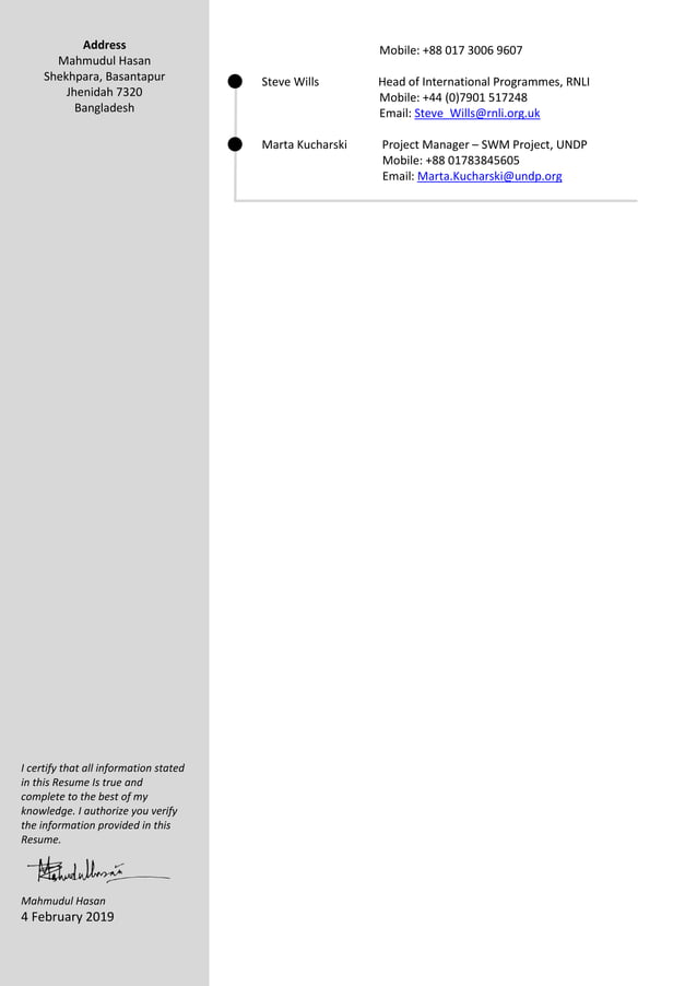 CV of mahmudul hasan | PDF