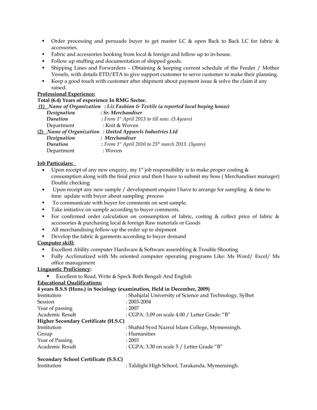 Cv of md. mahmudul hasan | PDF