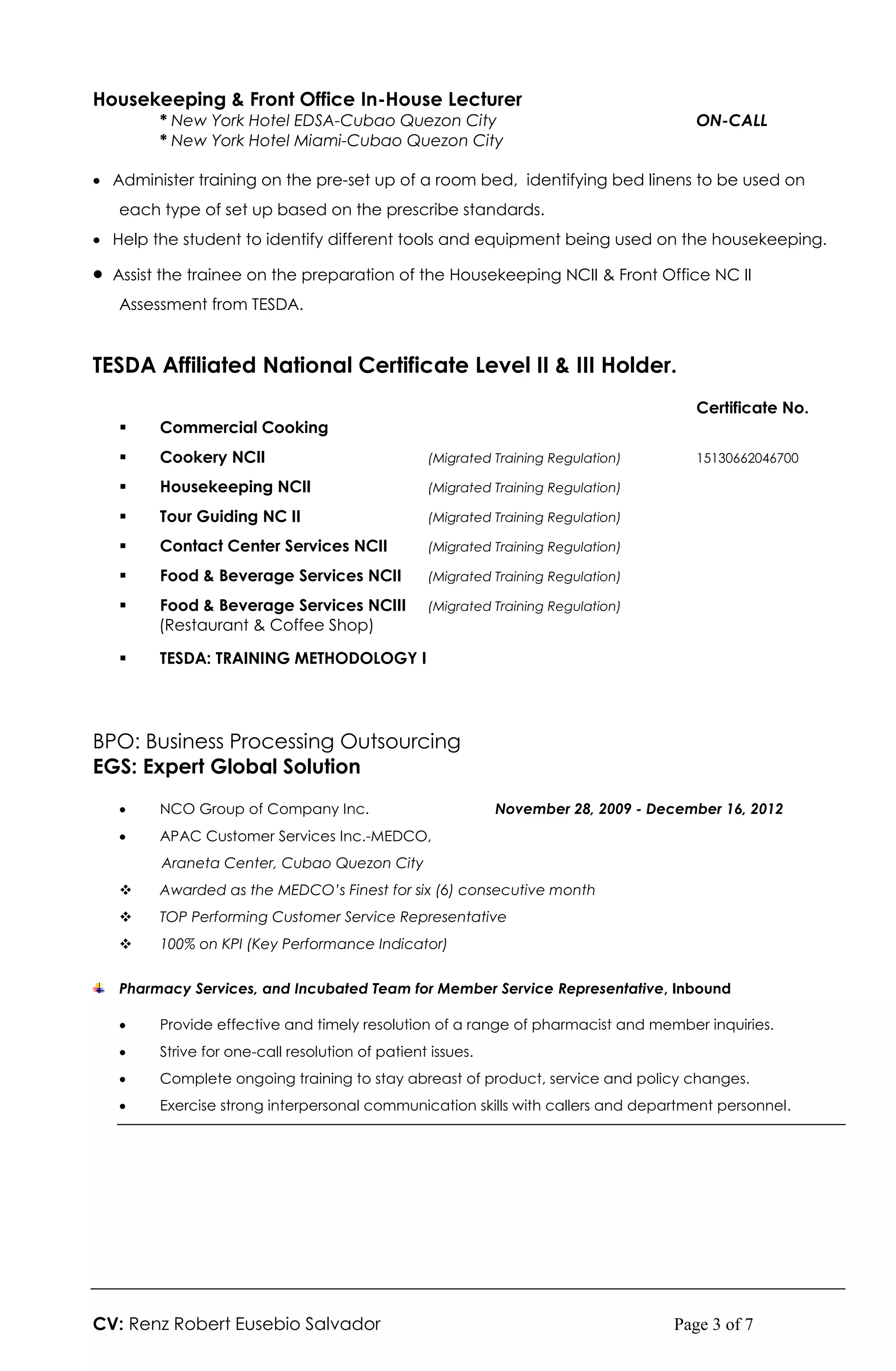 RENZ ROBERT EUSEBIO SALVADOR | PDF