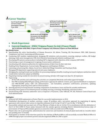Cv of mr shiv kumar bhagat hr head otpc 03012018 | DOC