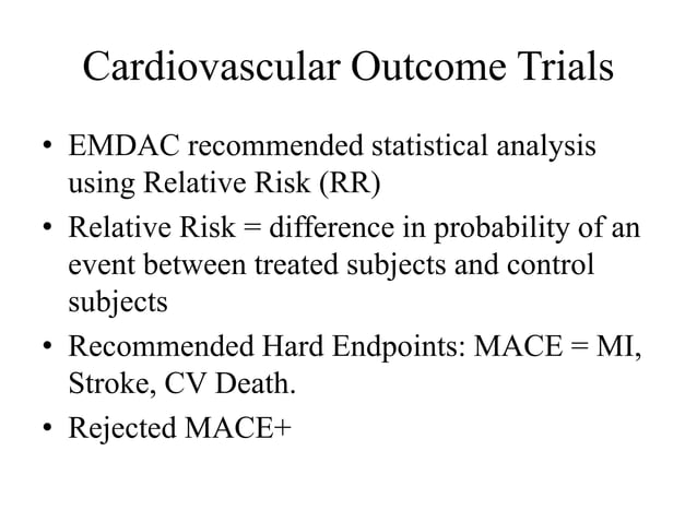 Cardiovascular Outcome Trials for New Obesity Drugs | PPT
