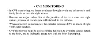 CVP.pptx | Heart and Cardiovascular Diseases | Diseases and Conditions
