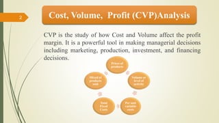 CVP analysis | PPTX