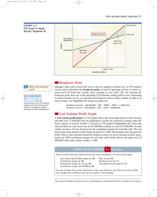 Cvp analysis- indranil | PDF