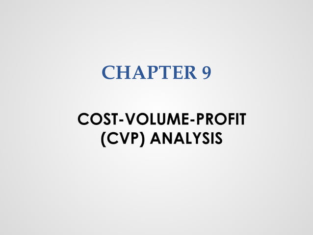 CVP Analysis-Group 5 Presentation Final.pptx