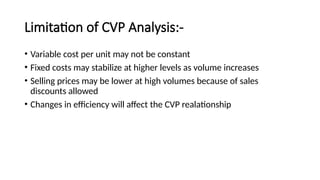 CVP Analysis and Break-Even Point.pptx cu | PPTX