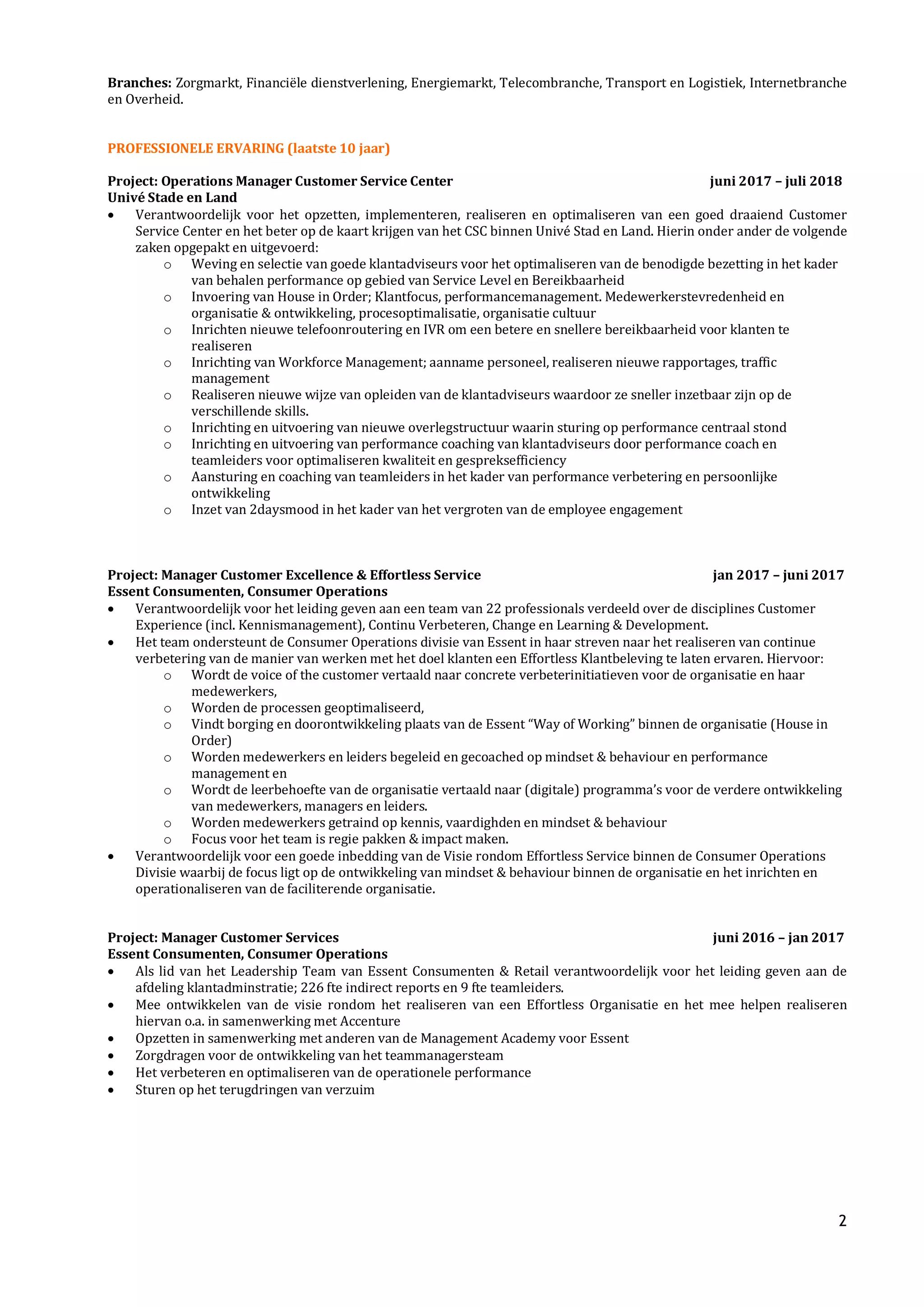 CV Pascale Roubroeks | PDF