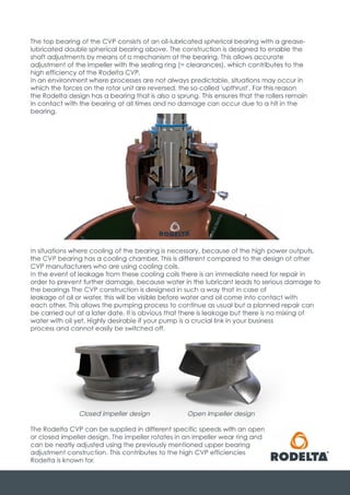 Concrete Volute Pump (CVP) brochure Rodelta | PDF