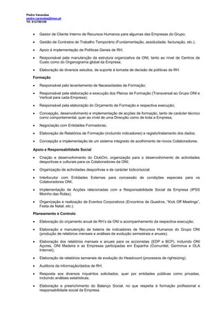 CV Pedro Varandas | DOCX