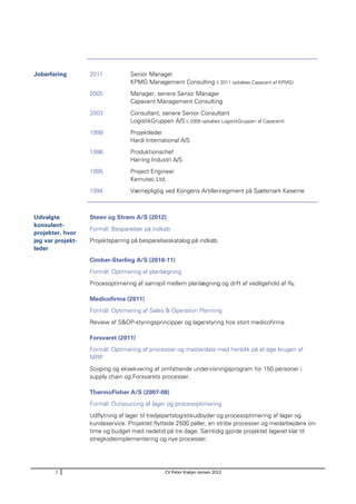 Cv Peter KrøIjer Jensen Dk Feb 2012 | PDF