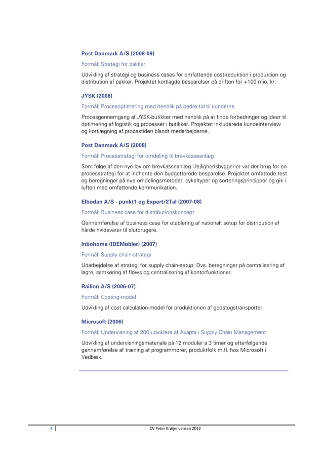 Cv Peter KrøIjer Jensen Dk Feb 2012 | PDF