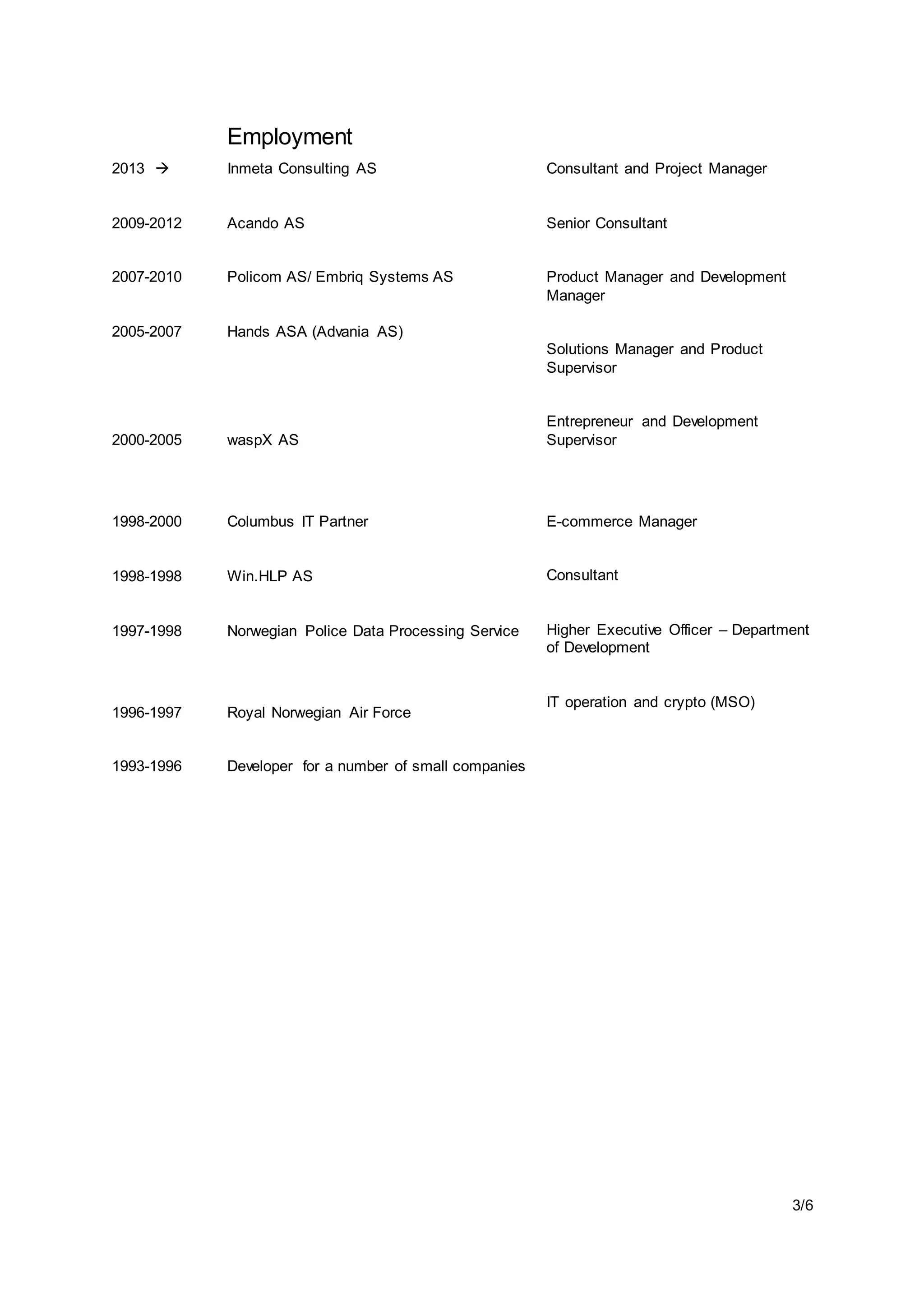 Cv philippe schjelderup | DOCX