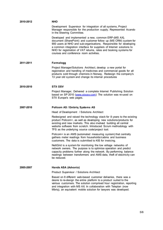 Cv philippe schjelderup | PDF