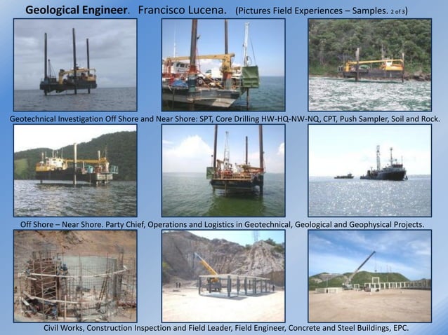 Cv pictures Geological Engineer_francisco lucena | PPT
