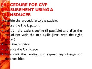 Cvp line | PDF