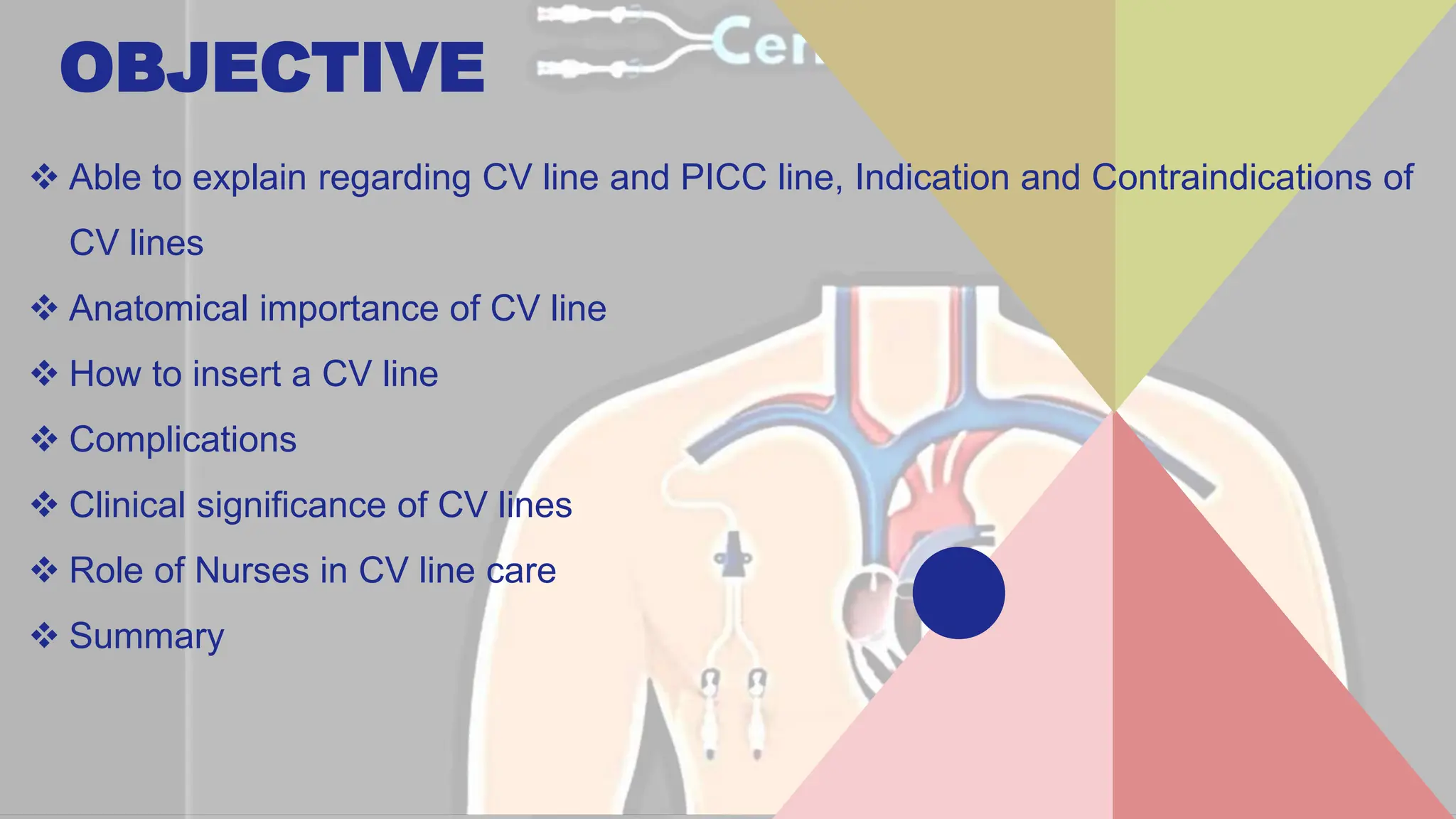 Care Of Cvp Line Pptx