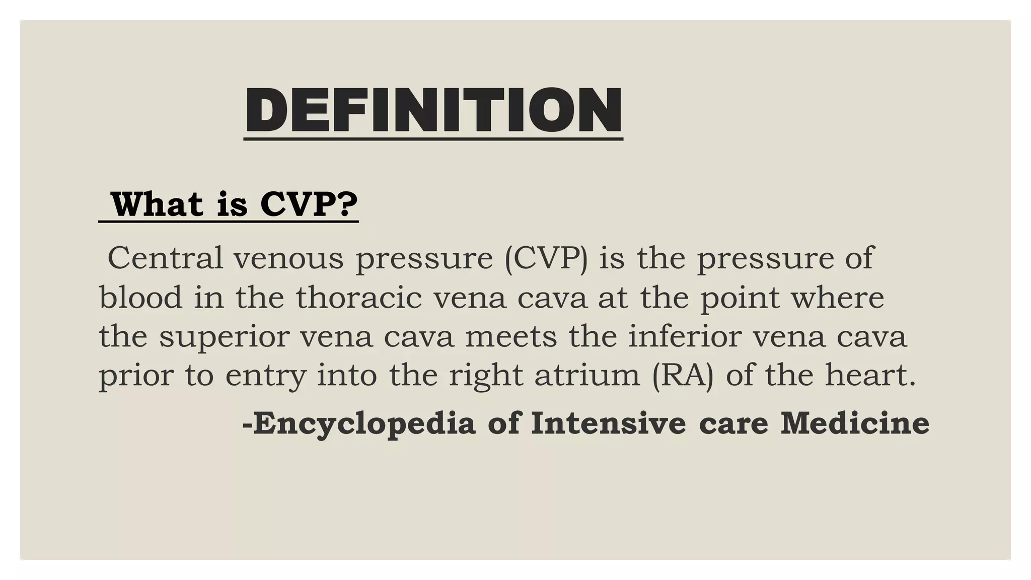 cvp monitoring | PDF