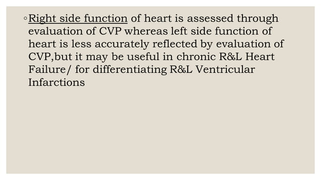 cvp monitoring | PDF