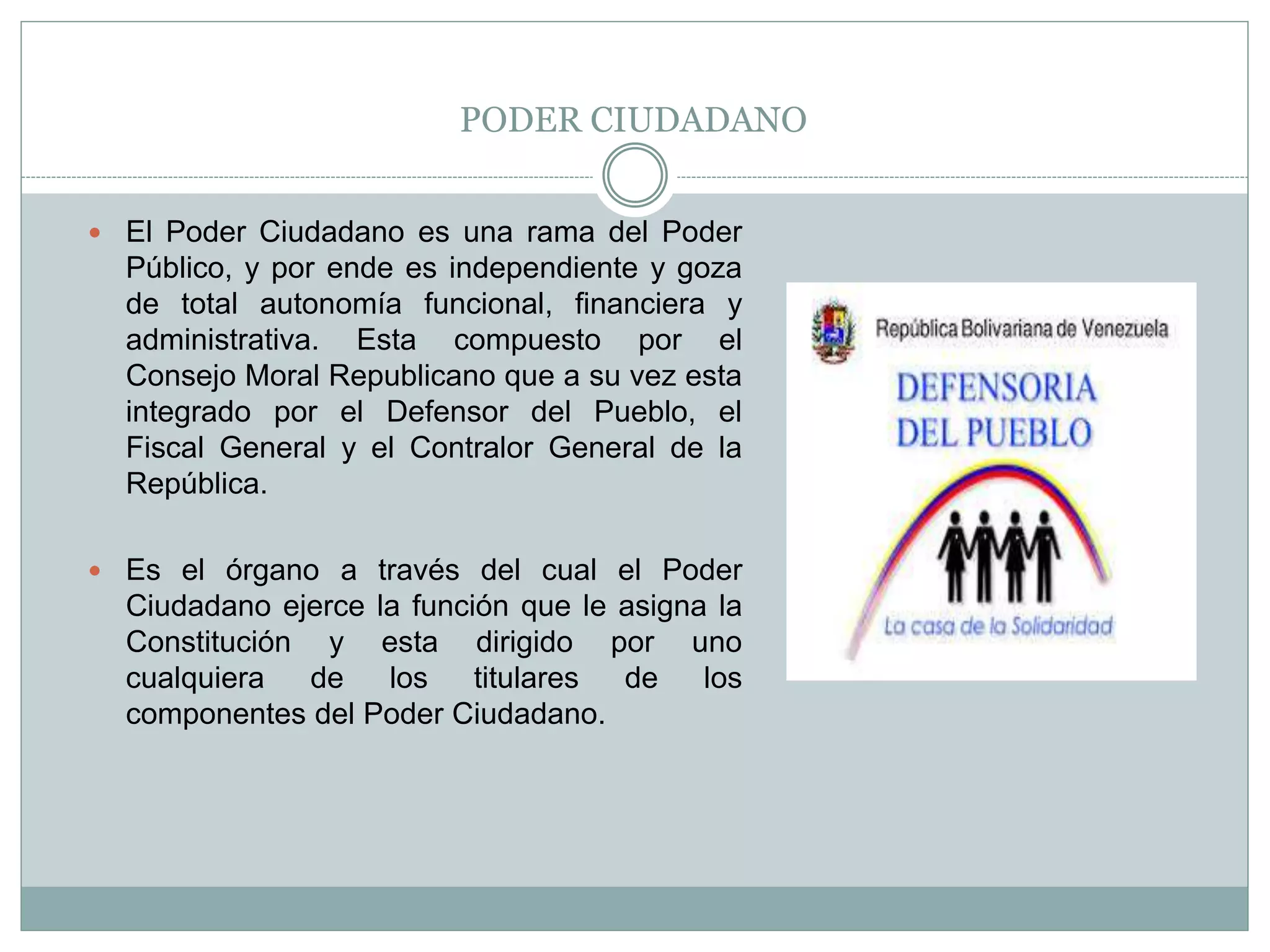 Poder Ciudadano | PPTX