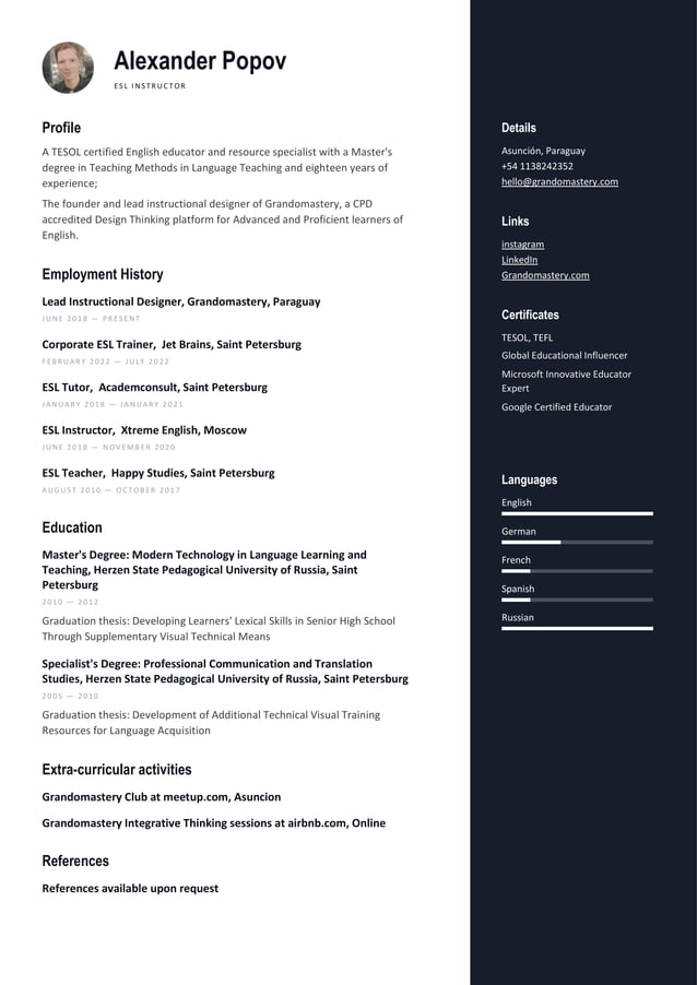 CV Popov Alexander.pdf | Education