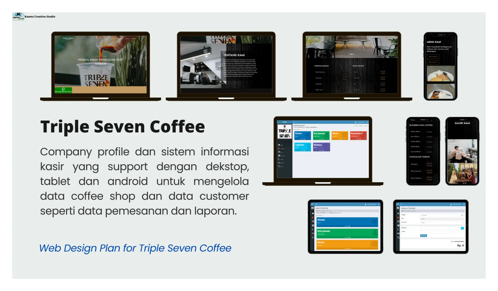 Web Development and Design Portfolio - Rama Nugraha | PDF