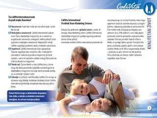 CaliVita poslovna ponuda - kvalitetan zivot | PPT