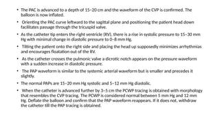 Central venous pressures pac catheters ppt | PPTX