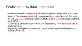 [CVPR 2018] Utilizing unlabeled or noisy labeled data (classification, detection task) | PDF