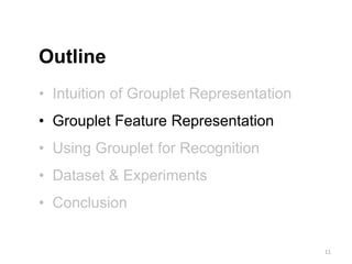 CVPR2010: grouplet: a structured image representation for recognizing human and object ...