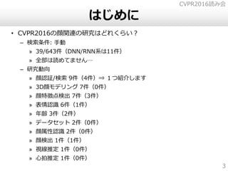 CVPR2016読み会 Sparsifying Neural Network Connections for Face Recognition | PPT