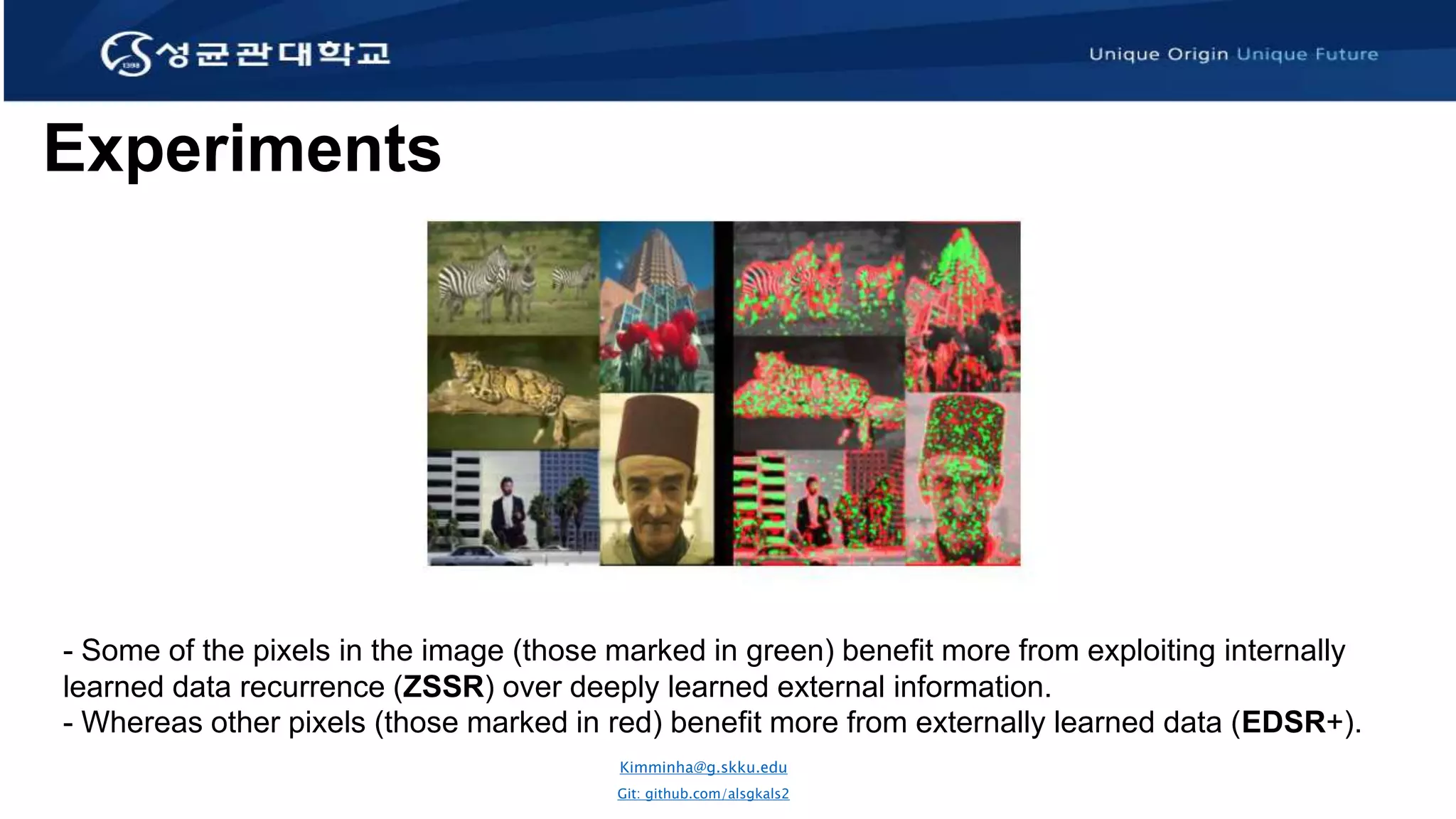 “zero-shot” super-resolution using deep internal learning [CVPR2018] | PPT