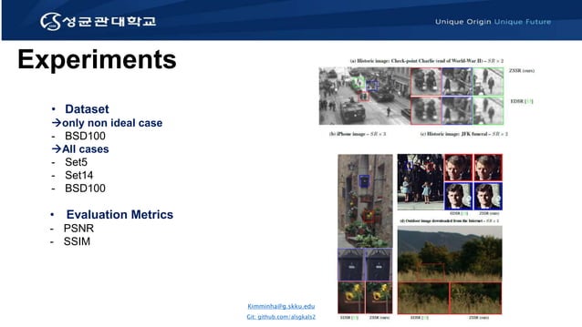 “zero-shot” super-resolution using deep internal learning [CVPR2018] | PPT | Cameras and ...