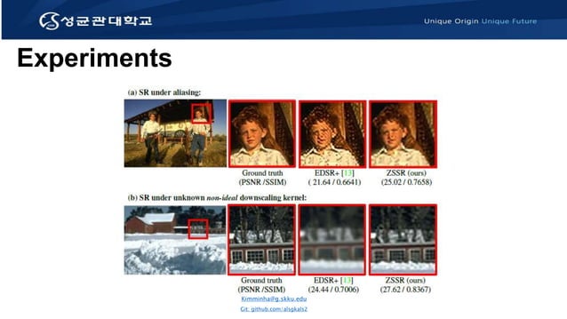 “zero-shot” super-resolution using deep internal learning [CVPR2018] | PPT | Cameras and ...