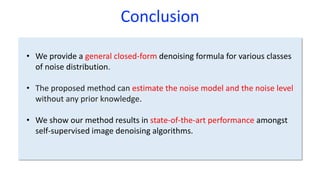 Noise Distribution Adaptive Self-Supervised Image Denoising using Tweedie Distribution and Score ...