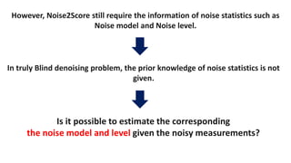 Noise Distribution Adaptive Self-Supervised Image Denoising using ...