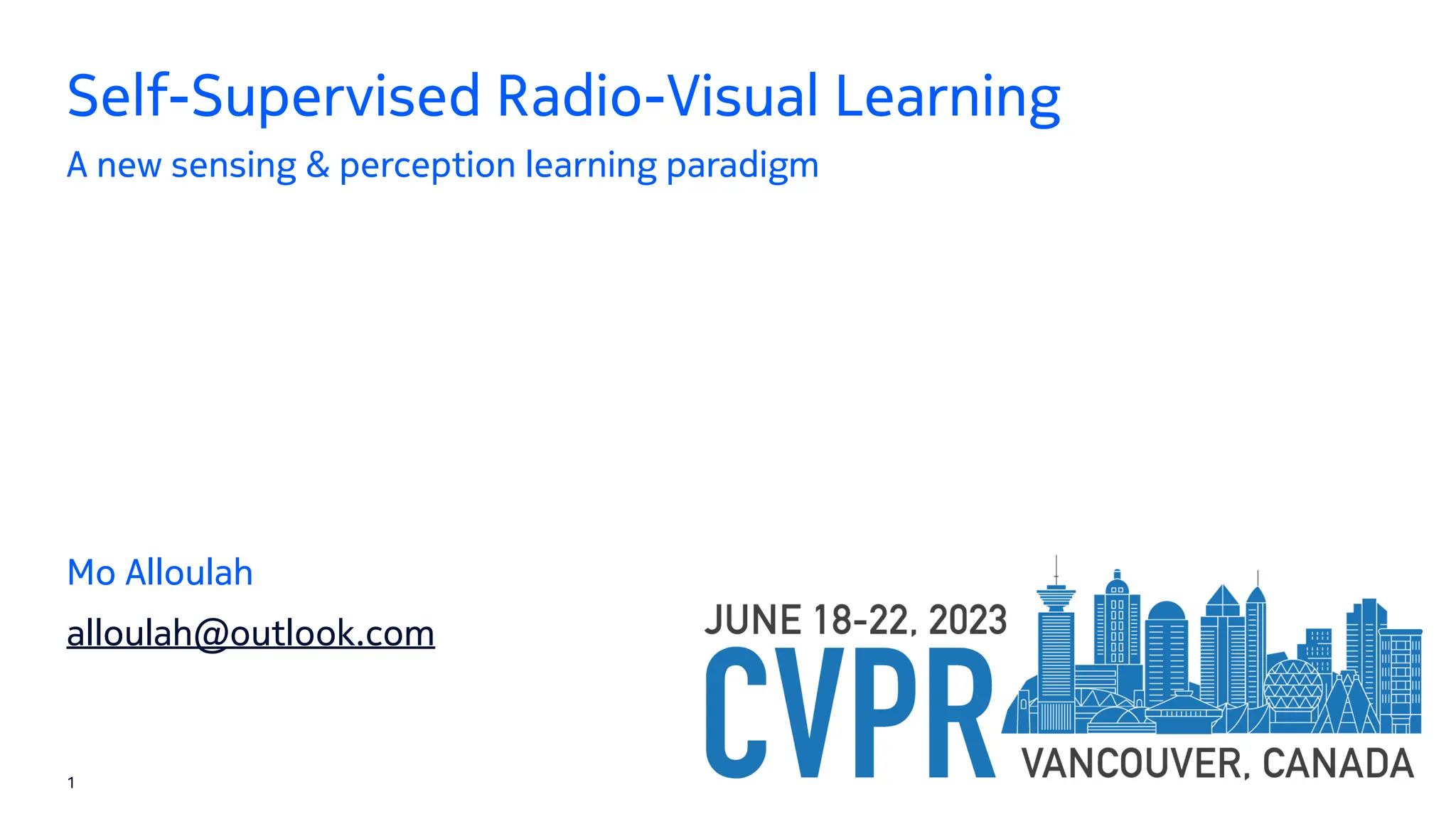 Look, Radiate, and Learn: Self-Supervised Localisation via Radio-Visual Correspondence | PDF