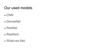 Multi-class Image Classification using deep convolutional networks on ...