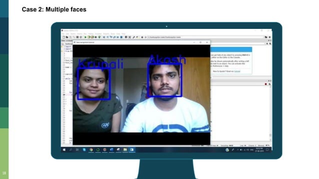 Computer Vision - Real Time Face Recognition using Open CV and Python | PPTX | Photo Editing ...